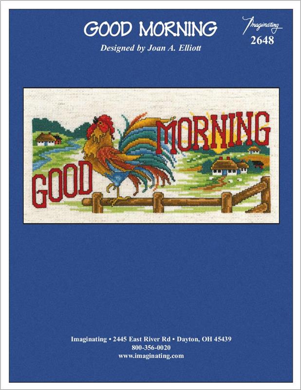 "Good Morning" | Cross Stitch Design at Imaginating