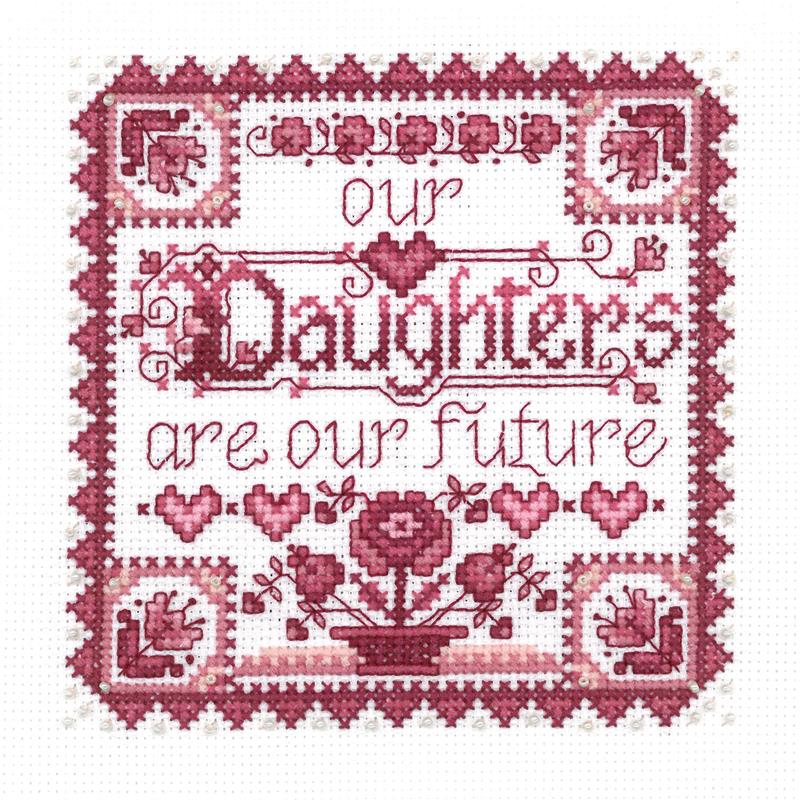 "Daughters" | Cross Stitch Design at Imaginating