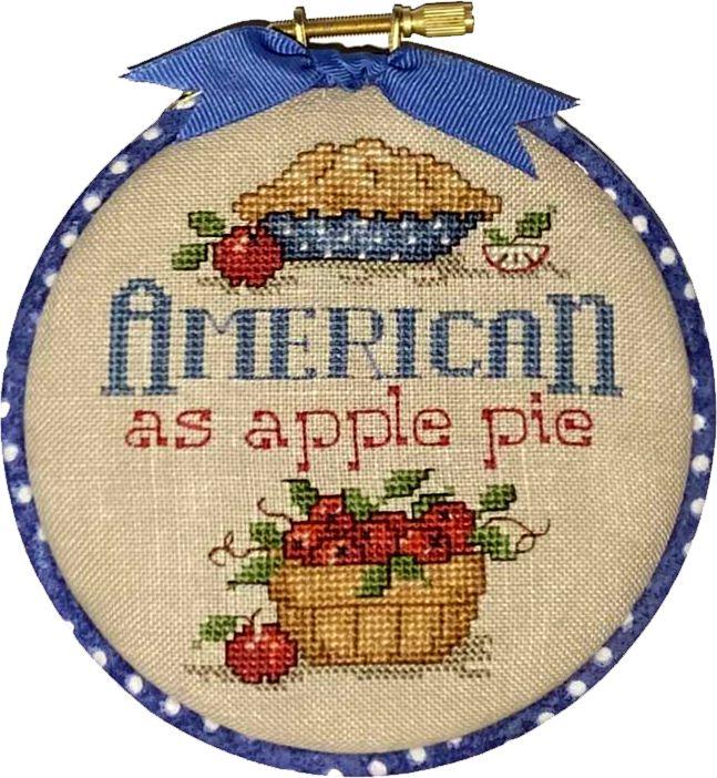 Apple Pie Cross Stitch Pattern