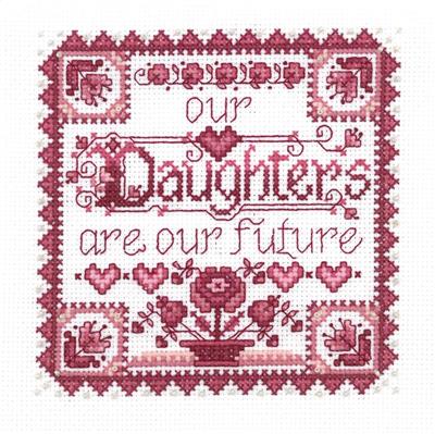 "Daughters" | Cross Stitch Design at Imaginating